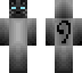 Ant frost but a grey Siamese | Minecraft Skin