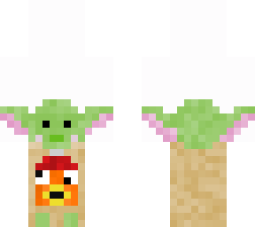 baby yoda grogu tiko fan boy | Minecraft Skin