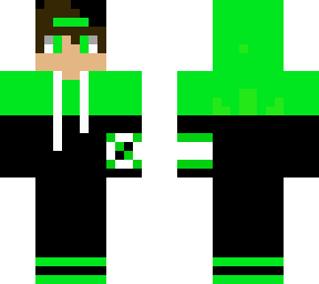 Boy With Omnitrix | Minecraft Skin