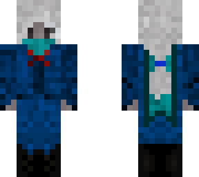 Corrupted Demon Human Form Wedding | Minecraft Skin