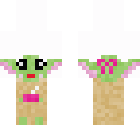 Female Grogu | Minecraft Skin