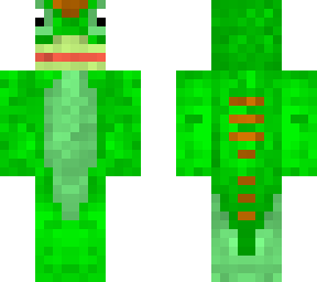 geico gecko | Minecraft Skin