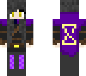 Hunter girl hourglass | Minecraft Skin