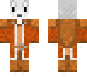 MMO White Fox | Minecraft Skin