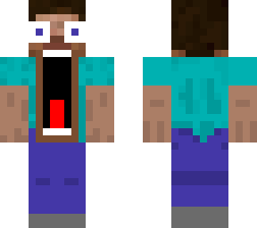 Mouth Open Steve | Minecraft Skin