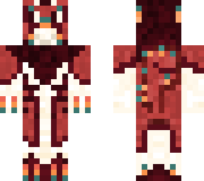 Roux Fursona | Minecraft Skin