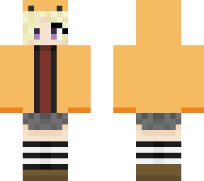 Runa From Kakegurui | Minecraft Skin