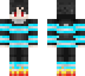 shinra kusakabe | Minecraft Skins