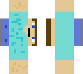 sideways steve | Minecraft Skin