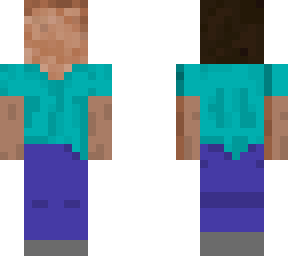 Steve, but with a twisted head | Minecraft Skin