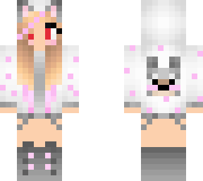 Ultima wolf girl | Minecraft Skin