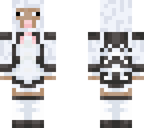 Wooly maid | Minecraft Skin