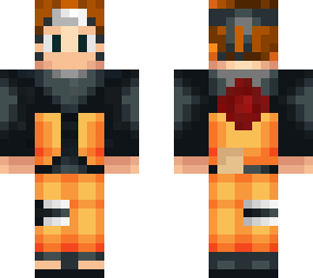 brown ginger naruto | Minecraft Skin