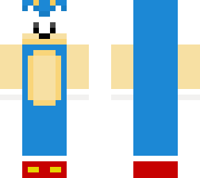 classic sonic | Minecraft Skin