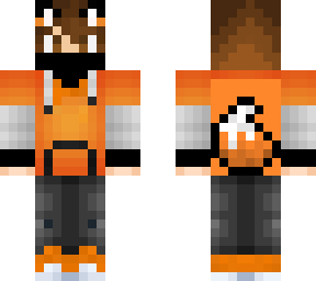 Fox Boy with mask | Minecraft Skin