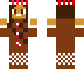 Gingerbread Girl | Minecraft Skin