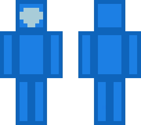 King of Space blue glass | Minecraft Skin
