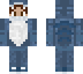 Shark Boy Onesie (one piece) | Minecraft Skin