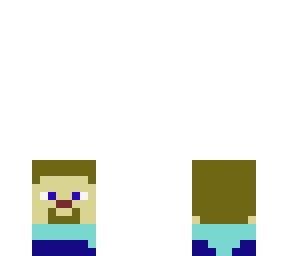 Baby steve (filled)(these are legs) | Minecraft Skin