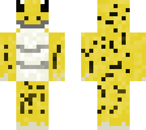 beginning of revamping leopard gecko | Minecraft Skin
