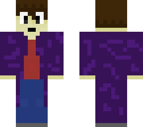 LeanCab Purple Robe | Minecraft Skin