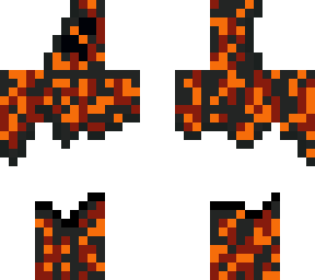Magma creeper | Minecraft Skin