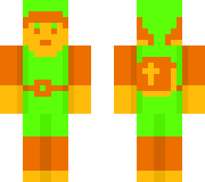 Original Link sprite edited | Minecraft Skin