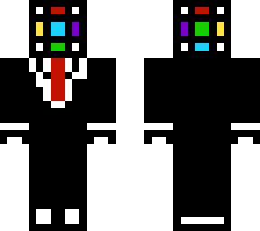 Rubik's Cube Suit Tuxedo | Minecraft Skin