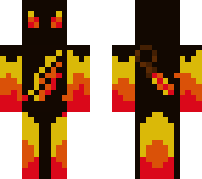 Fire Demon | Minecraft Skin