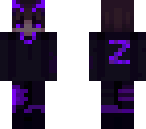 Violet boy | Minecraft Skin