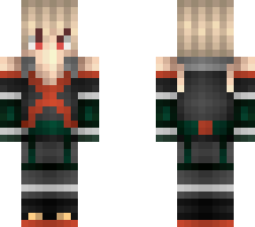 Bakugo Katsuki (My Hero Academia) | Minecraft Skin