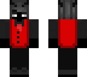 red black demon | Minecraft Skins