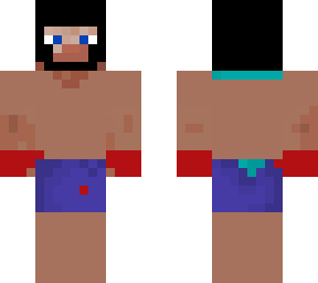 Boxer Steve | Minecraft Skin