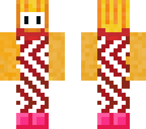 Fall guys french fries | Minecraft Skin