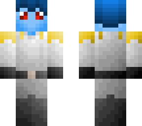 Grand Admiral Thrawn | Minecraft Skin