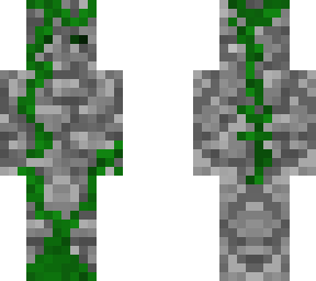 Minecraft Mossy Cobblestone Skin
