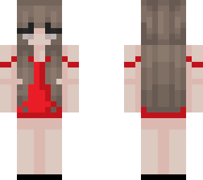 Red Dress | Minecraft Skin