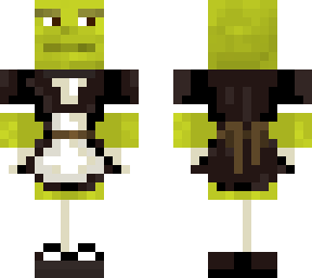 shrek maid | Minecraft Skins