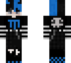 ultra blue monster energy | Minecraft Skin