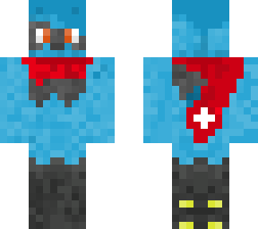 Zander The Riolu | Minecraft Skin