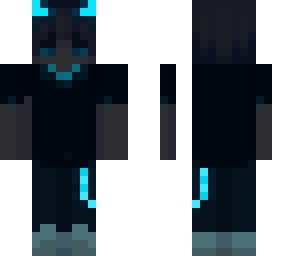 Blue devil skin | Minecraft Skin
