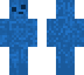 Derpy Blue Slime Skin | Minecraft Skin