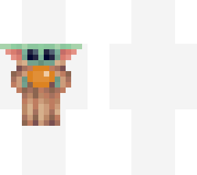 Mischievous Baby Yoda | Minecraft Skin