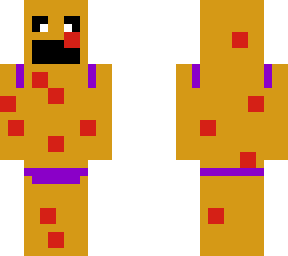 purple guy getting spring locked 8-bit | Minecraft Skin