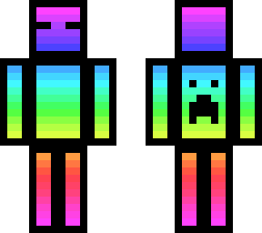 Rainbow Rgb | Minecraft Skin