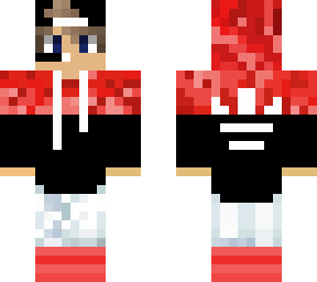 red adidas youtuber skin | Minecraft Skins