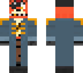 Captain Foxy | Minecraft Skin