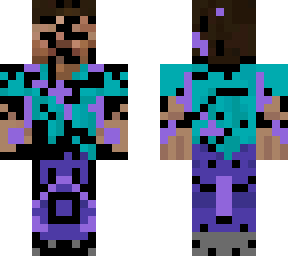 corrupted Steve | Minecraft Skin