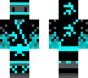 Cyan Ninja | Minecraft Skin