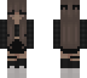dark girl | Minecraft Skin